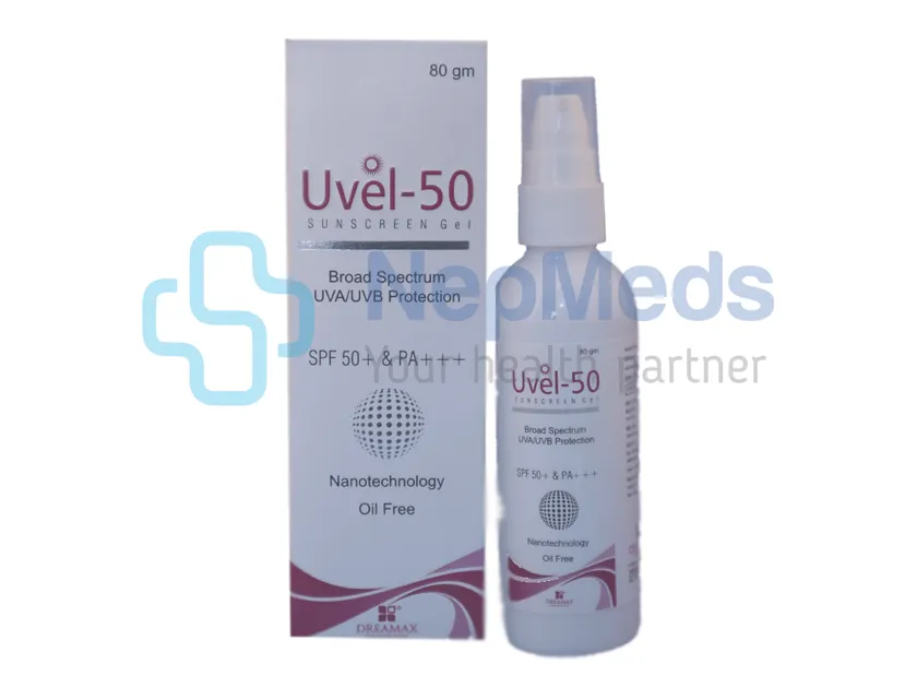 Uvel-50 Sunscreen Gel - Buy Uvel-50 Sunscreen Gel at Best Price in NepMeds