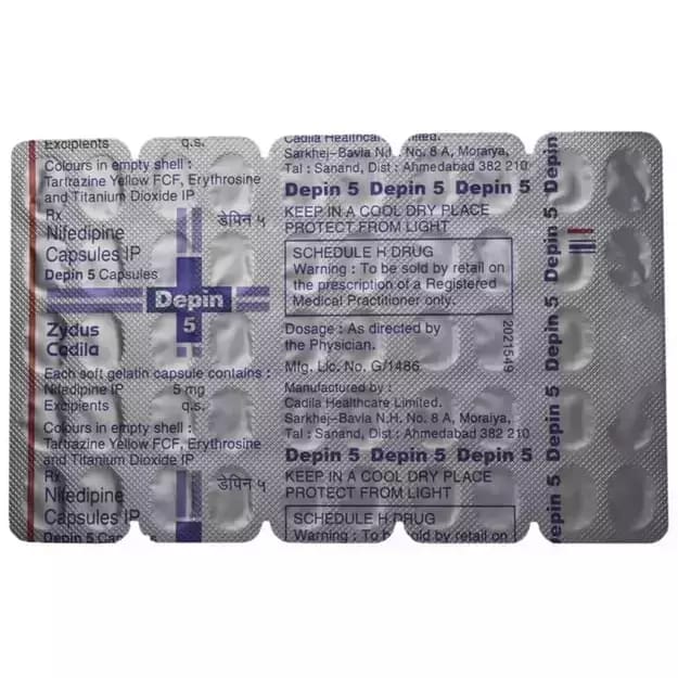 Depin 5mg - Buy Depin 5mg at Best Price in NepMeds