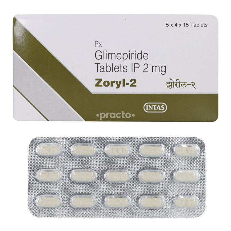 Zoryl 2mg Tab - Buy Zoryl 2mg Tab at Best Price in NepMeds