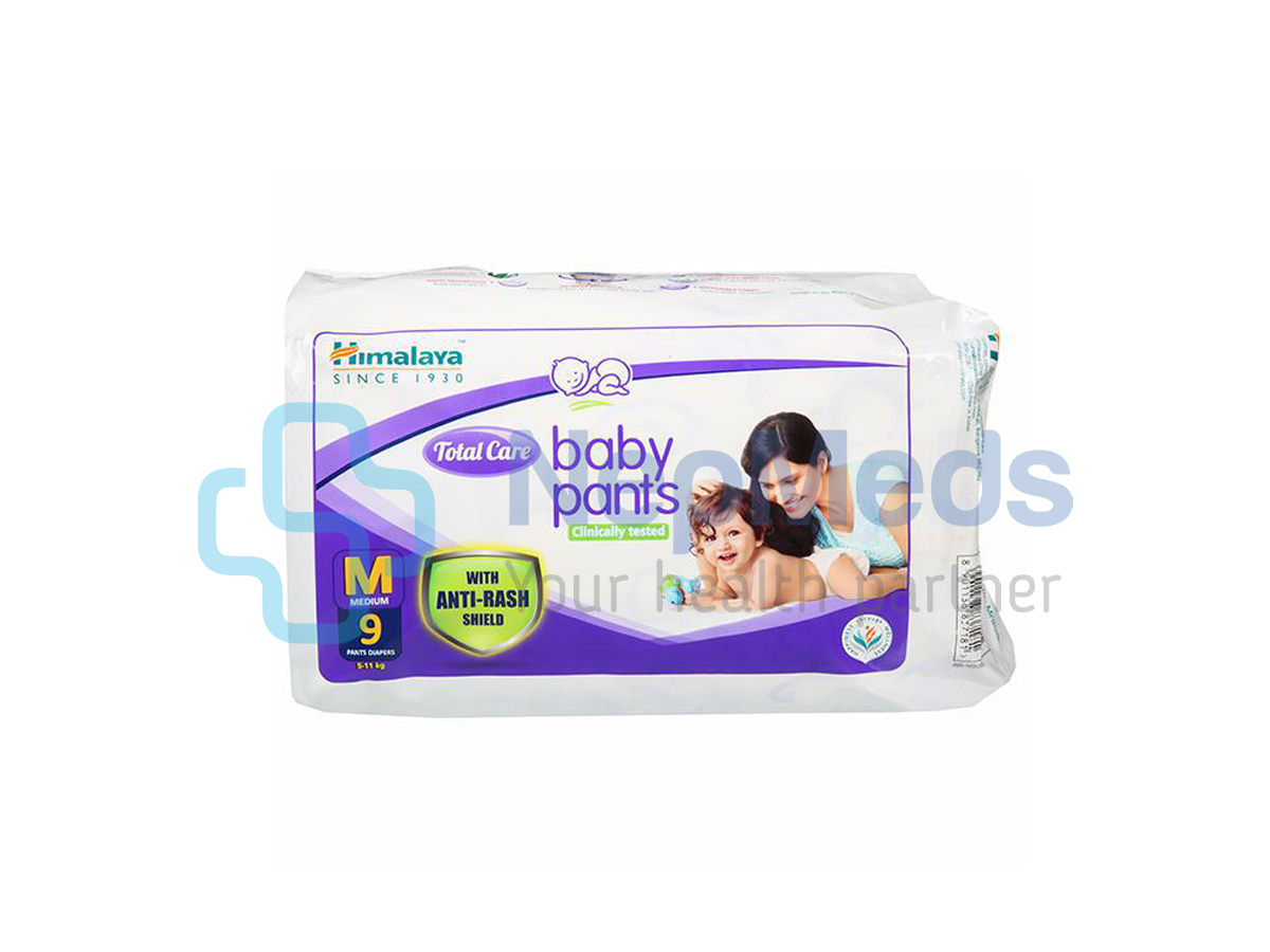Himalaya Total Care Baby Pants (Medium)-9 Sheet - Buy Himalaya Total ...