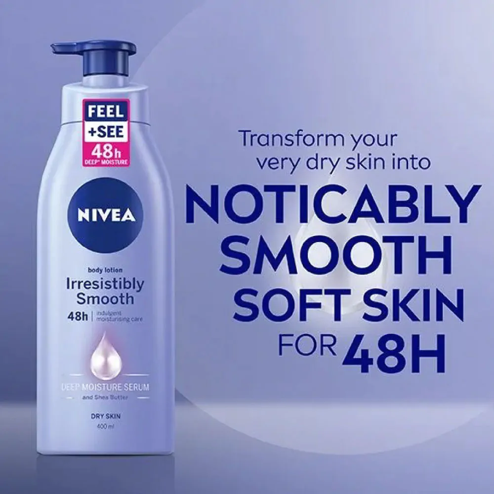 Nivea Irresistibly Smooth Body Lotion 400 ml - Buy Nivea Irresistibly ...