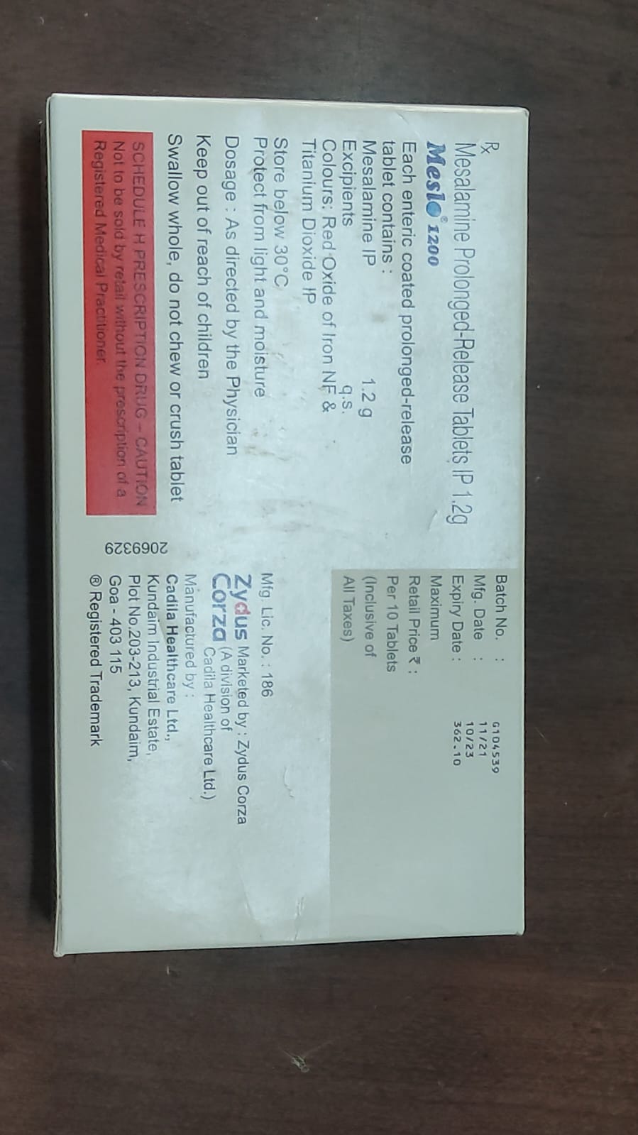 MESLO-1200MG - Buy MESLO-1200MG at Best Price in NepMeds