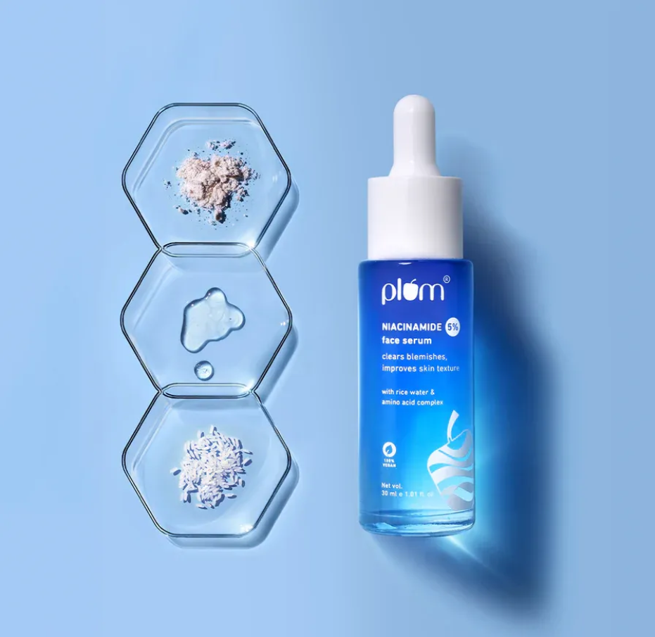 Plum Goodness 5% Niacinamide Face Serum With Rice Water | 30ml - Buy ...