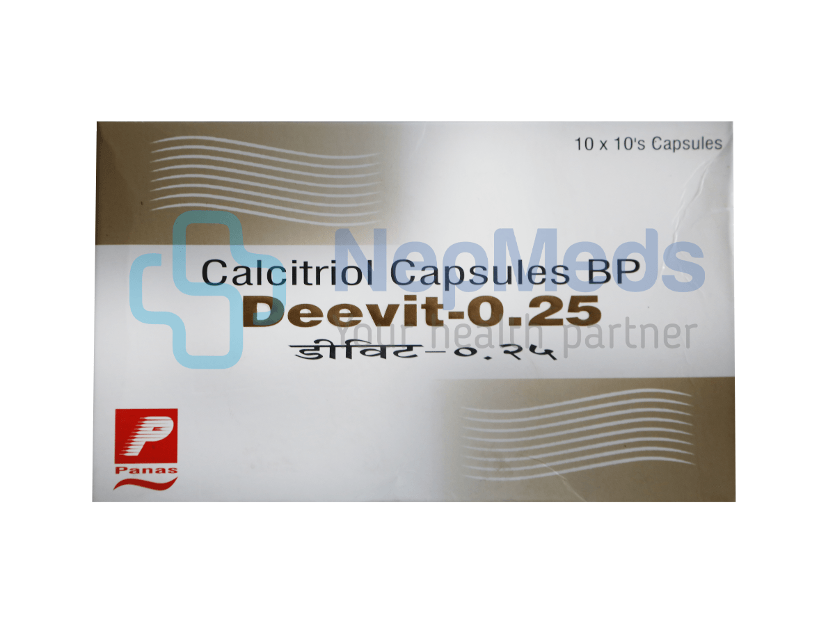 Deevit 0.25mcg Cap - Buy Deevit 0.25mcg Cap at Best Price in NepMeds