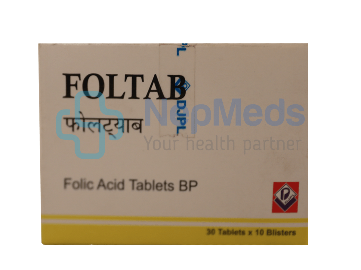 Foltab 5mg Tab - Buy Foltab 5mg Tab at Best Price in NepMeds