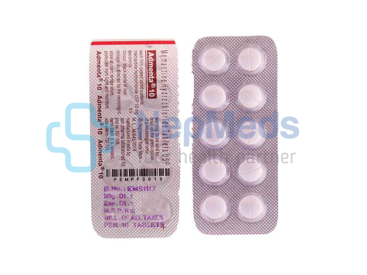 Admenta 10mg Tab - Buy Admenta 10mg Tab at Best Price in NepMeds