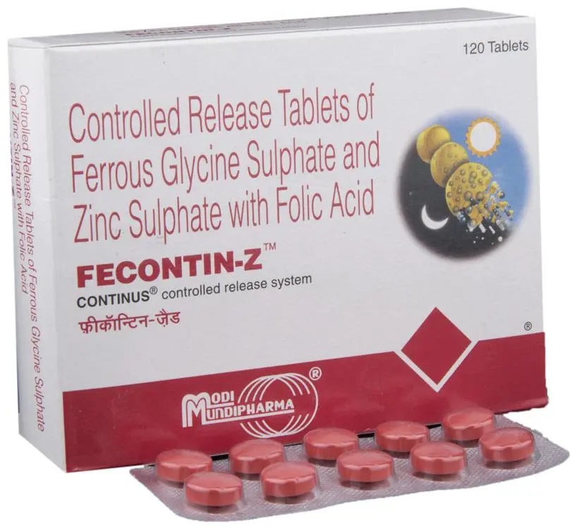 Fecontin z tab - Buy Fecontin z tab at Best Price in NepMeds