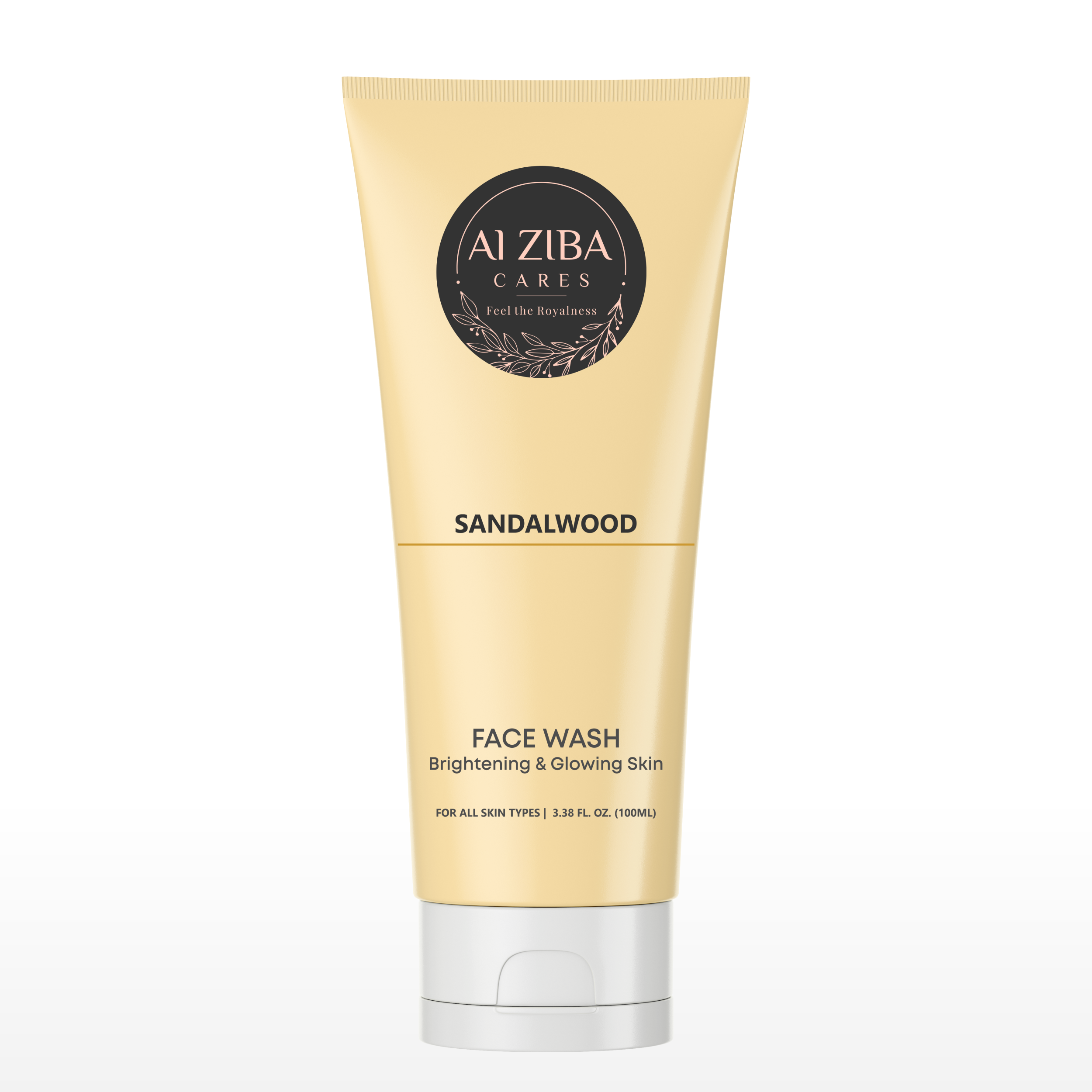 Sandalwood Brightening & Glowing Face Wash with Sandal & Castor Oil ...