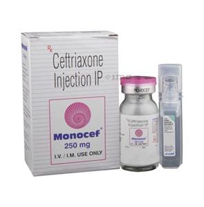 Monocef-250Mg Inj - Buy Monocef-250Mg Inj at Best Price in NepMeds