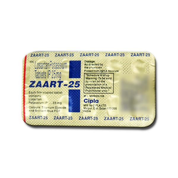 Zaart 25mg - Buy Zaart 25mg at Best Price in NepMeds