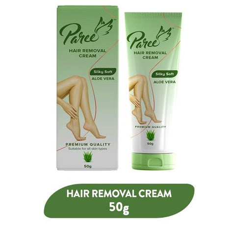 Paree Hair Removal Cream Silky Soft With Aloe Vera (50g) - Buy Paree ...