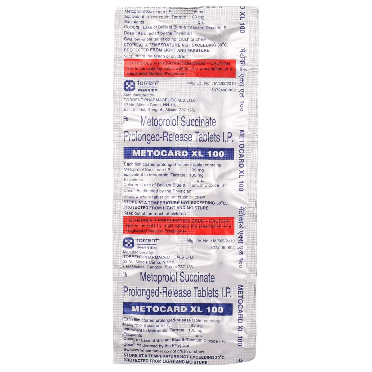 Metocard XL 100mg - Buy Metocard XL 100mg at Best Price in NepMeds