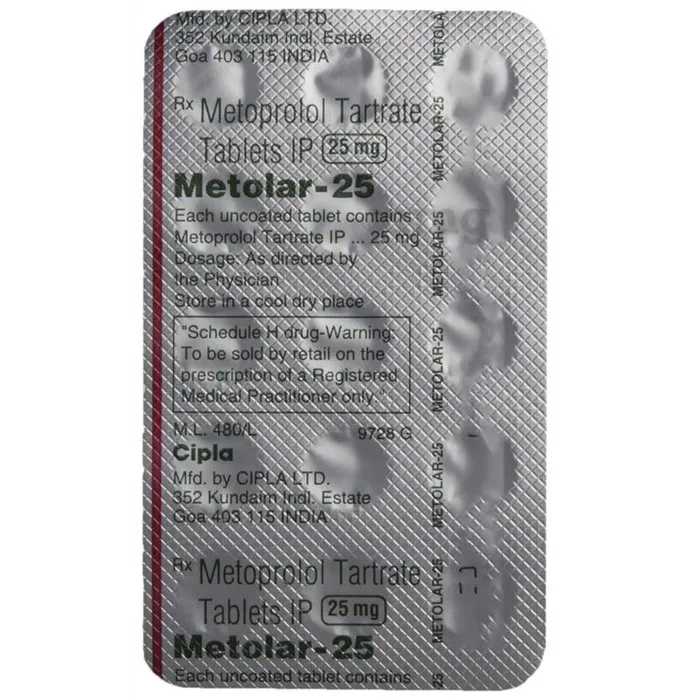 Metolar 25mg - Buy Metolar 25mg at Best Price in NepMeds