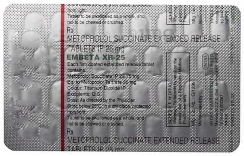 Embeta XR 25mg - Buy Embeta XR 25mg at Best Price in NepMeds