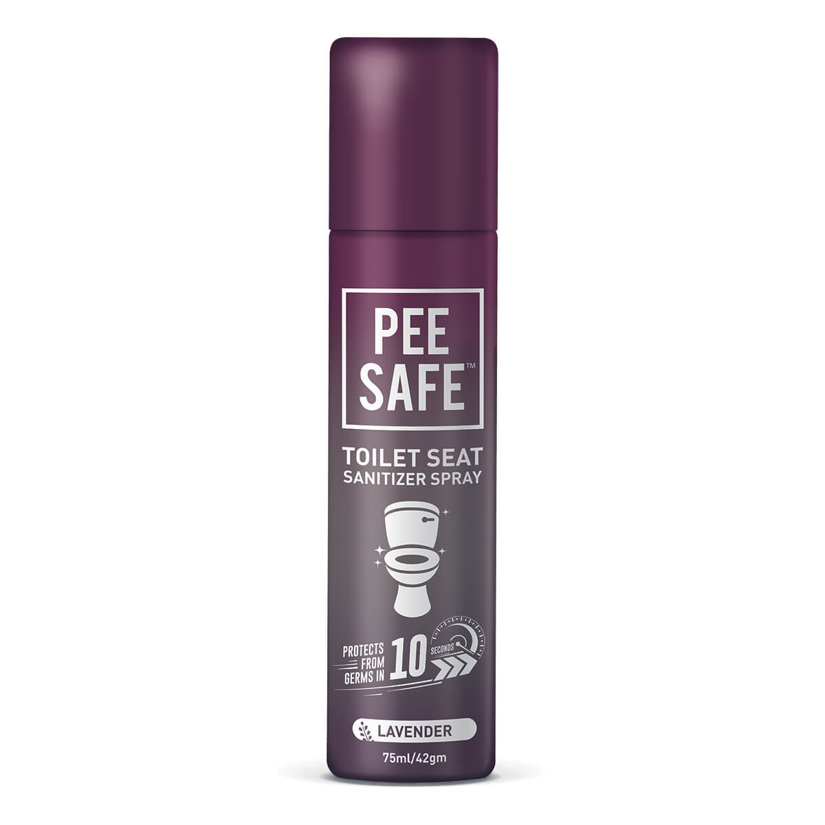 Pee Safe - Toilet Seat Sanitizer Spray 75ml Lavender - Buy Pee Safe ...