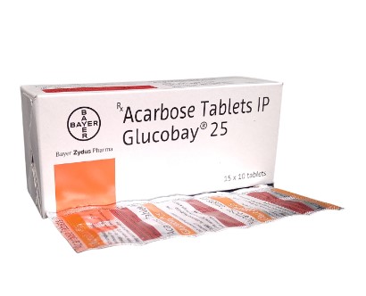 Glucobay 25mg - Buy Glucobay 25mg at Best Price in NepMeds