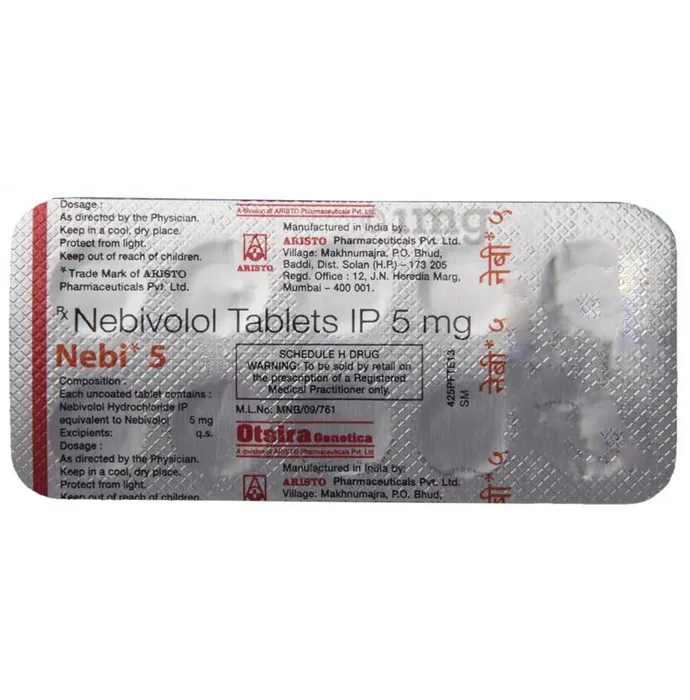 Nebi 5mg - Buy Nebi 5mg at Best Price in NepMeds