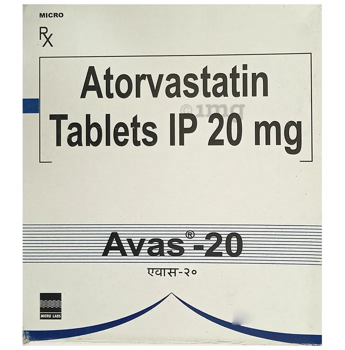 AVAS 20mg (1*30) - Buy AVAS 20mg (1*30) at Best Price in NepMeds