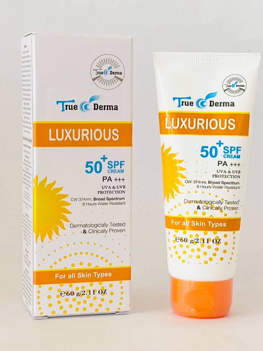 TRUE DERMA LUXURIOUS SPF 50+ SUNSCREAM - Buy TRUE DERMA LUXURIOUS SPF ...