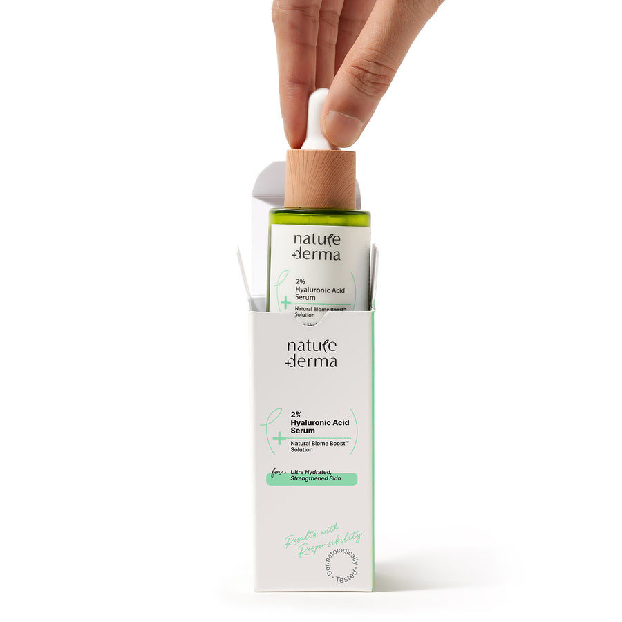 Nature Derma 2% Hyaluronic Acid Serum for Intense Hydration, 30ml - Buy ...