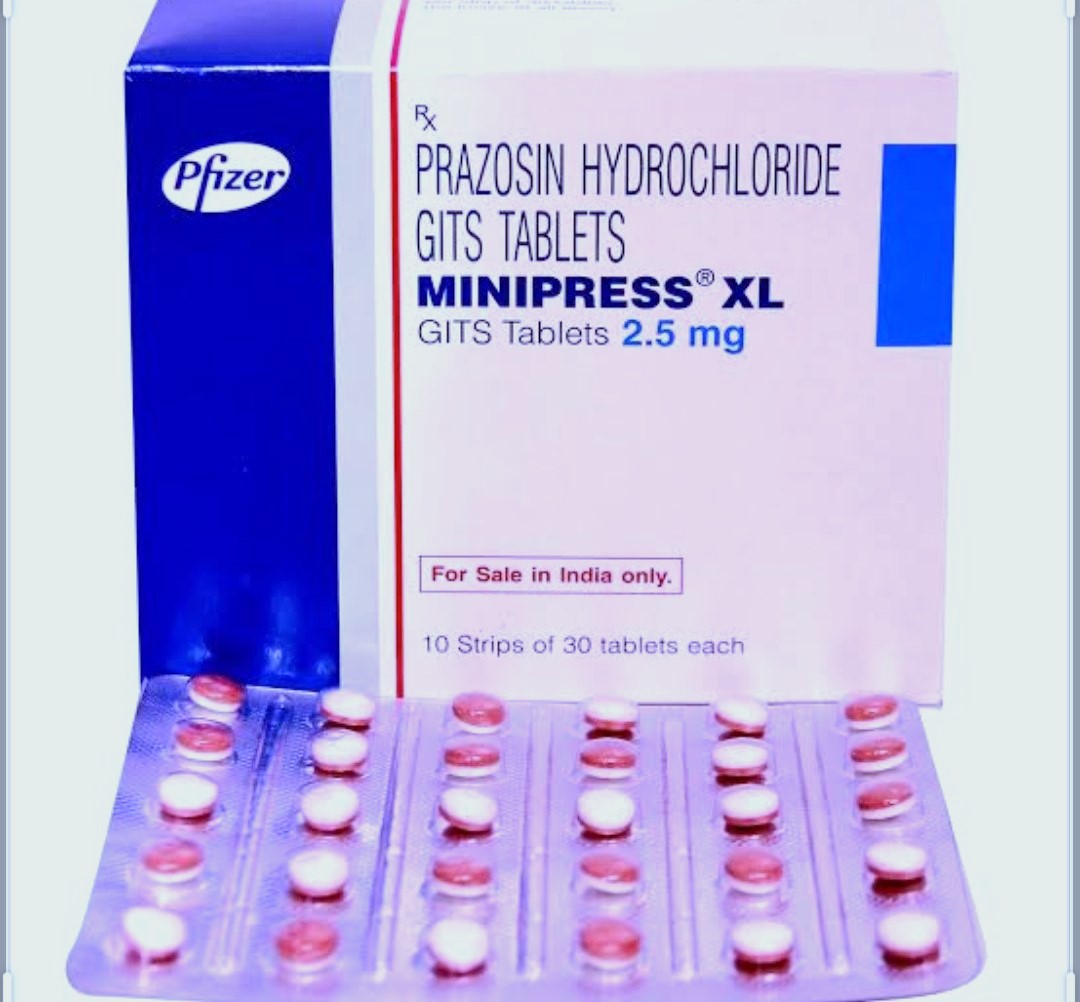 Minipress Xl 2.5mg - Buy Minipress Xl 2.5mg at Best Price in NepMeds