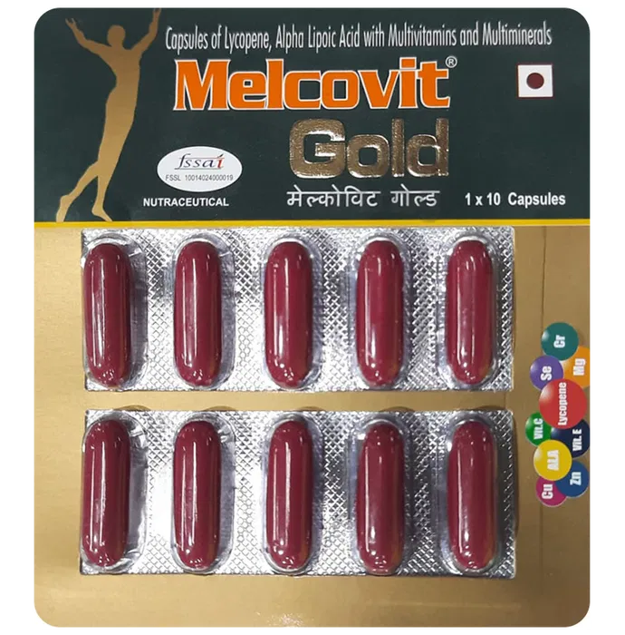 Melcovit Gold Cap - Buy Melcovit Gold Cap at Best Price in NepMeds