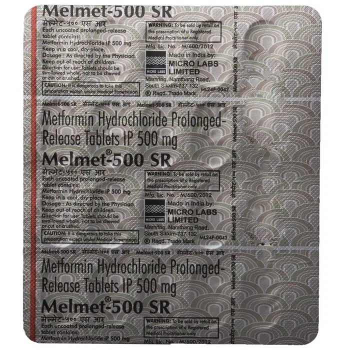 Melmet SR 500mg - Buy Melmet SR 500mg at Best Price in NepMeds