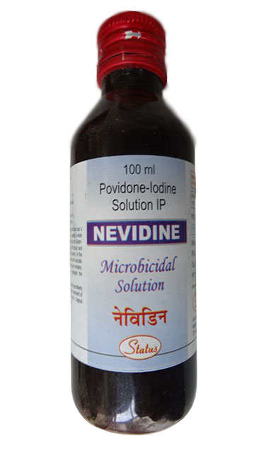 Nevidine 5% Soln-100ml - Buy Nevidine 5% Soln-100ml at Best Price in ...