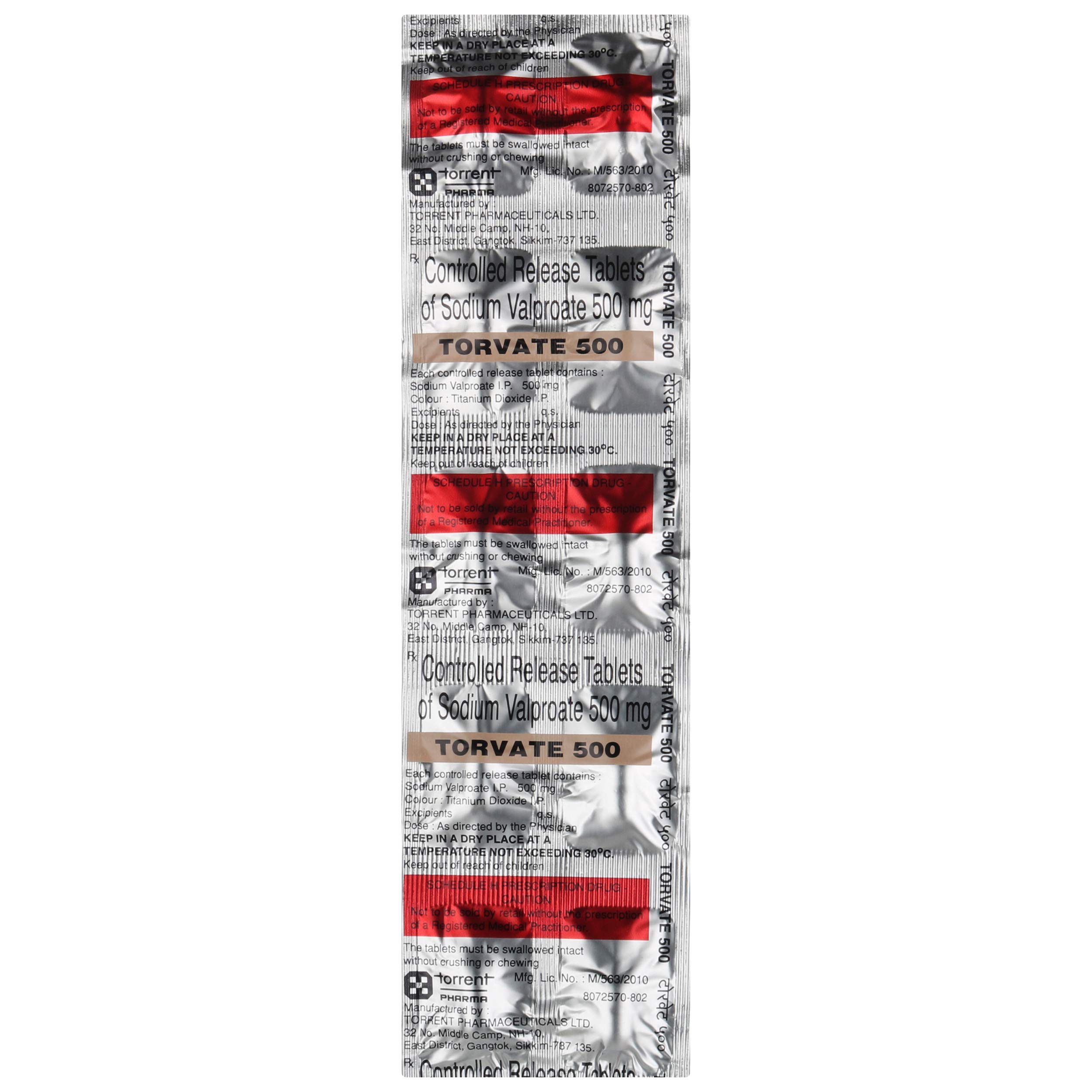Torvate 500mg Tab - Buy Torvate 500mg Tab at Best Price in NepMeds