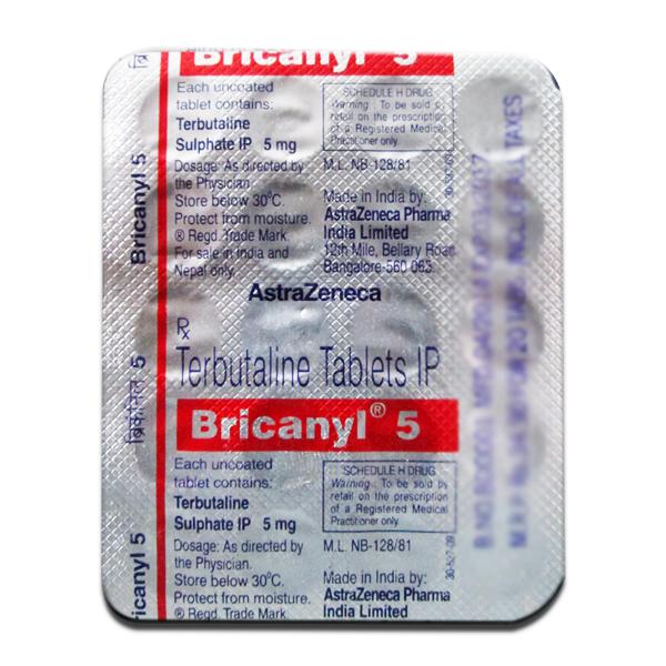Bricanyl-5mg - Buy Bricanyl-5mg at Best Price in NepMeds