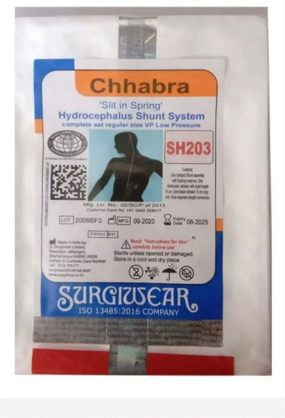Chhabra Slint in Sprint Shunt - Medium Pressure Normal - Buy Chhabra ...