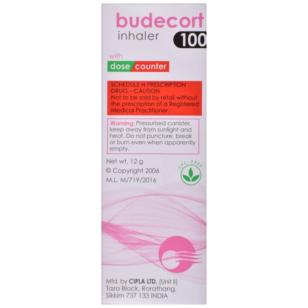 Budecort Inhaler 100mcg - Buy Budecort Inhaler 100mcg at Best Price in ...