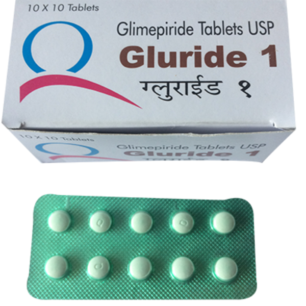 Gluride 1mg Tab - Buy Gluride 1mg Tab at Best Price in NepMeds
