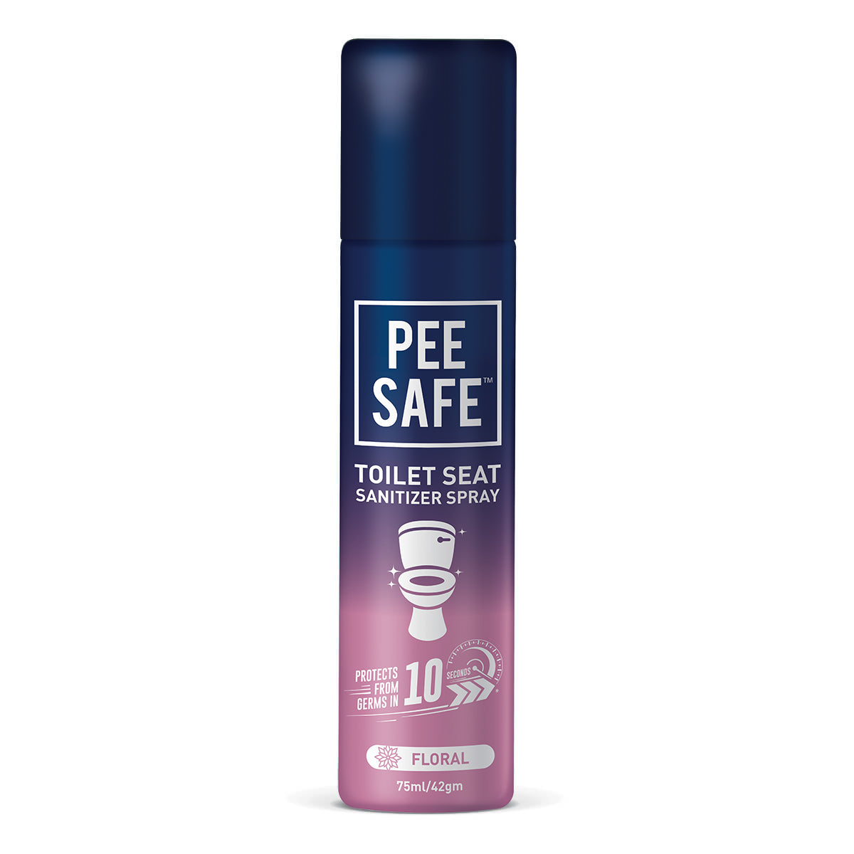 Pee Safe - Toilet Seat Sanitizer Spray 75ml Floral - Buy Pee Safe ...
