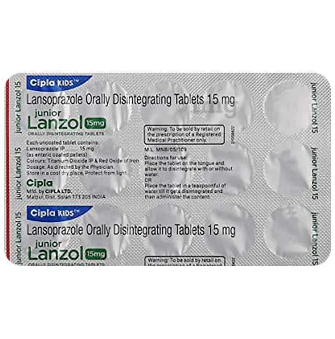 Junior Lanzol 15mg - Buy Junior Lanzol 15mg at Best Price in NepMeds