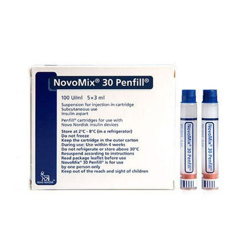Novomix 30 Penfill 3 ml Cartridage - Buy Novomix 30 Penfill 3 ml ...