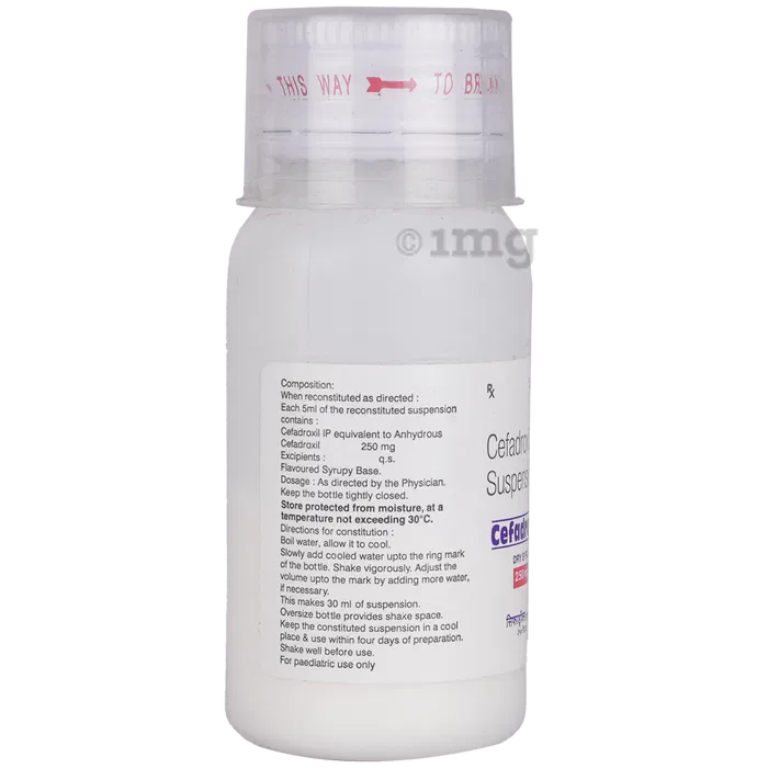 Cefadrox 250mg dry syrup - Buy Cefadrox 250mg dry syrup at Best Price ...