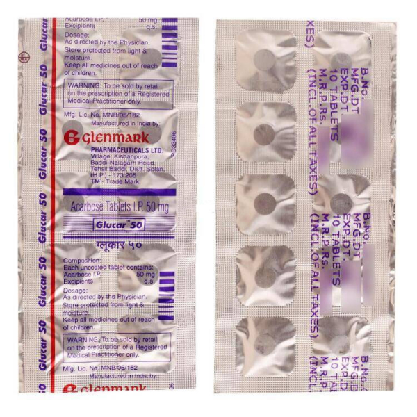 Glucar 50mg - Buy Glucar 50mg at Best Price in NepMeds