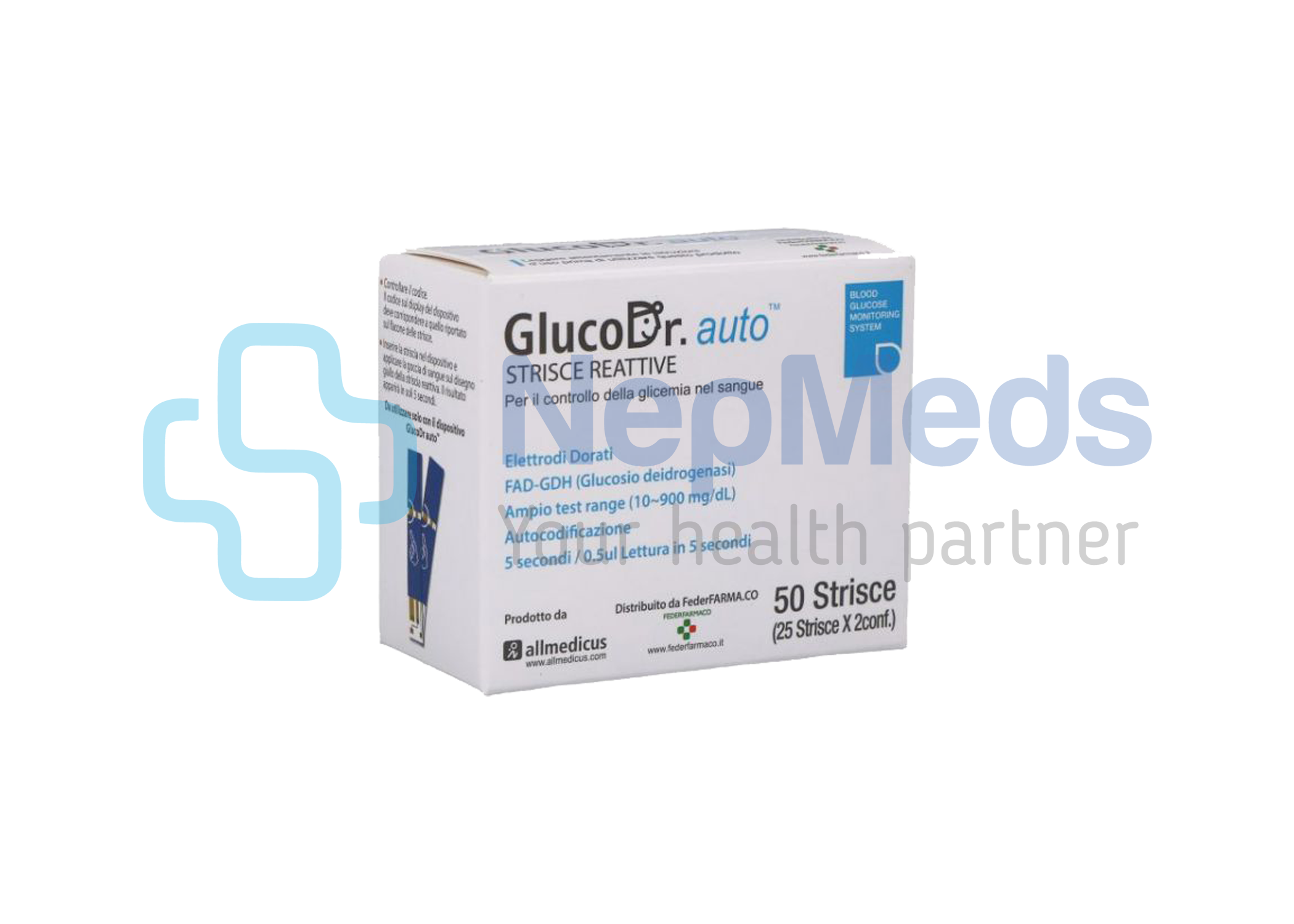 Glucose strip Gluco Dr Auto A 50 strip - Buy Glucose strip Gluco Dr ...