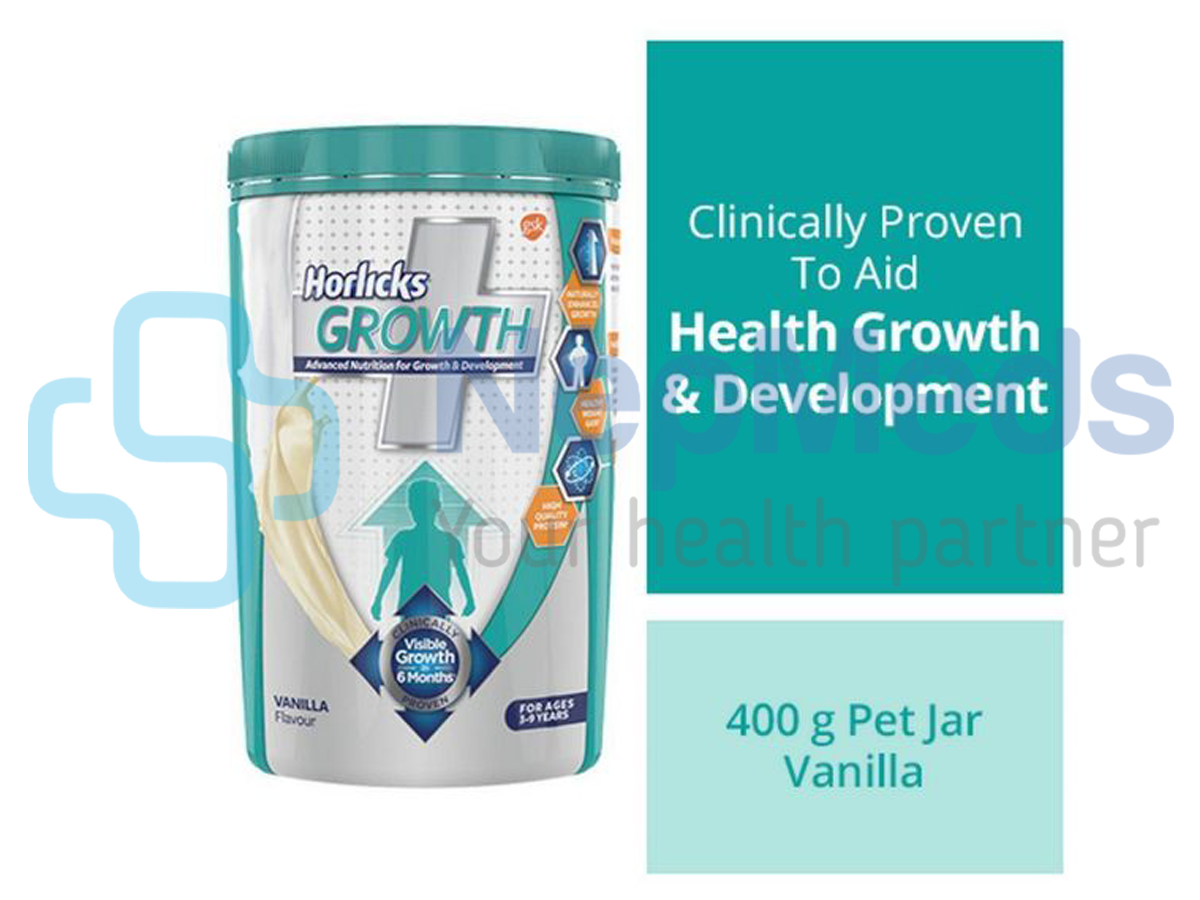 Horlicks Growth Plus Jar - 400g - Buy Horlicks Growth Plus Jar - 400g ...