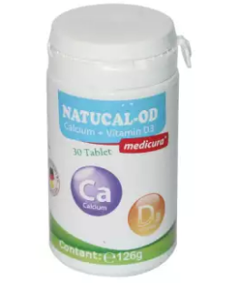 Natucal-OD (Calcium+Vitamin D3) - 30 Tablets - Buy Natucal-OD (Calcium ...