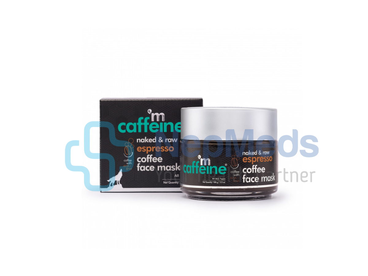 mCaffeine Naked & Raw Espresso Coffee Face Mask -100g - Buy mCaffeine ...