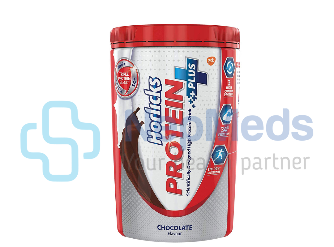 Horlicks Protein+ Health and Nutrition Drink (Chocolate) Jar, 400gm ...