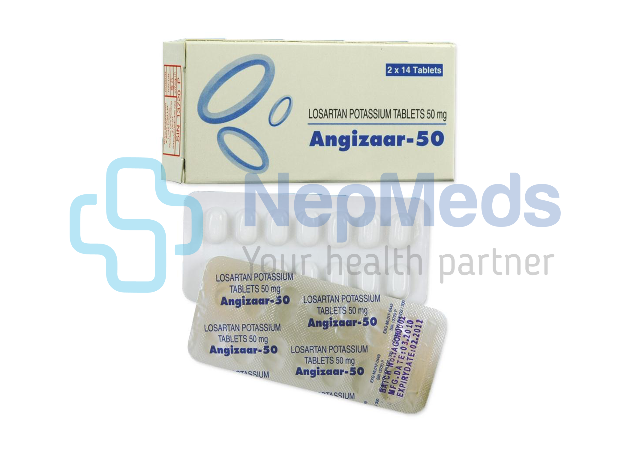Angizaar 50mg - Buy Angizaar 50mg at Best Price in NepMeds