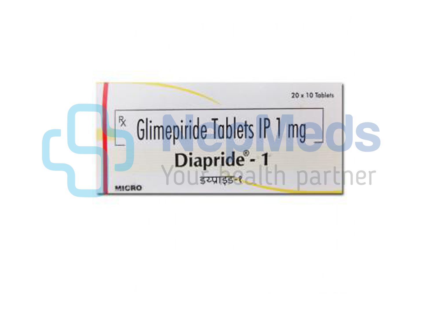 Diapride 1mg Tab - Buy Diapride 1mg Tab at Best Price in NepMeds