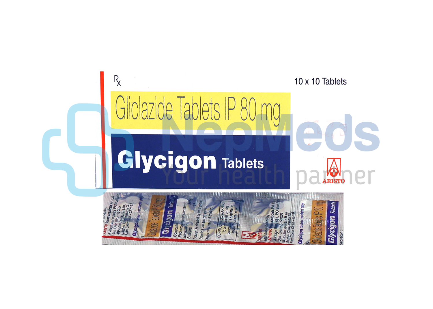 Glycigon 80mg Tab - Buy Glycigon 80mg Tab at Best Price in NepMeds