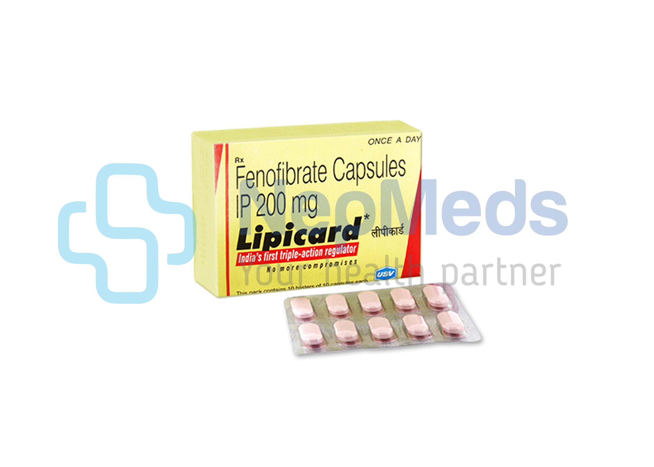 Lipicard 200mg - Buy Lipicard 200mg at Best Price in NepMeds